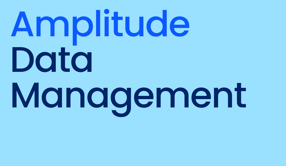 AB180 Blog | 효율적인 앰플리튜드 데이터 관리법 알아보기